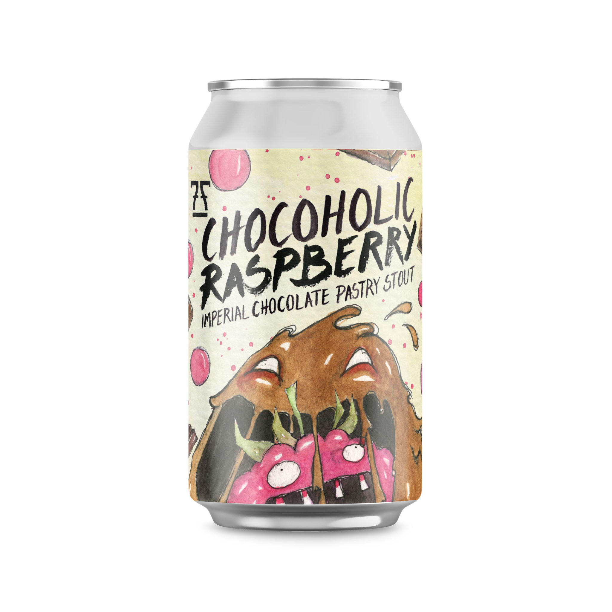 Chocoholic Raspberry Imperial Chocolate Pastry Stout 20L KK - 7 Fjell ...