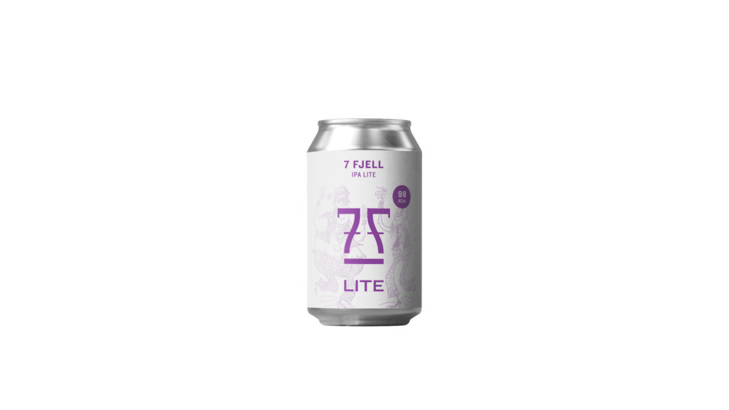 7Fjell - IPA LITE 12x33CL CAN - 7 Fjell Bryggeri